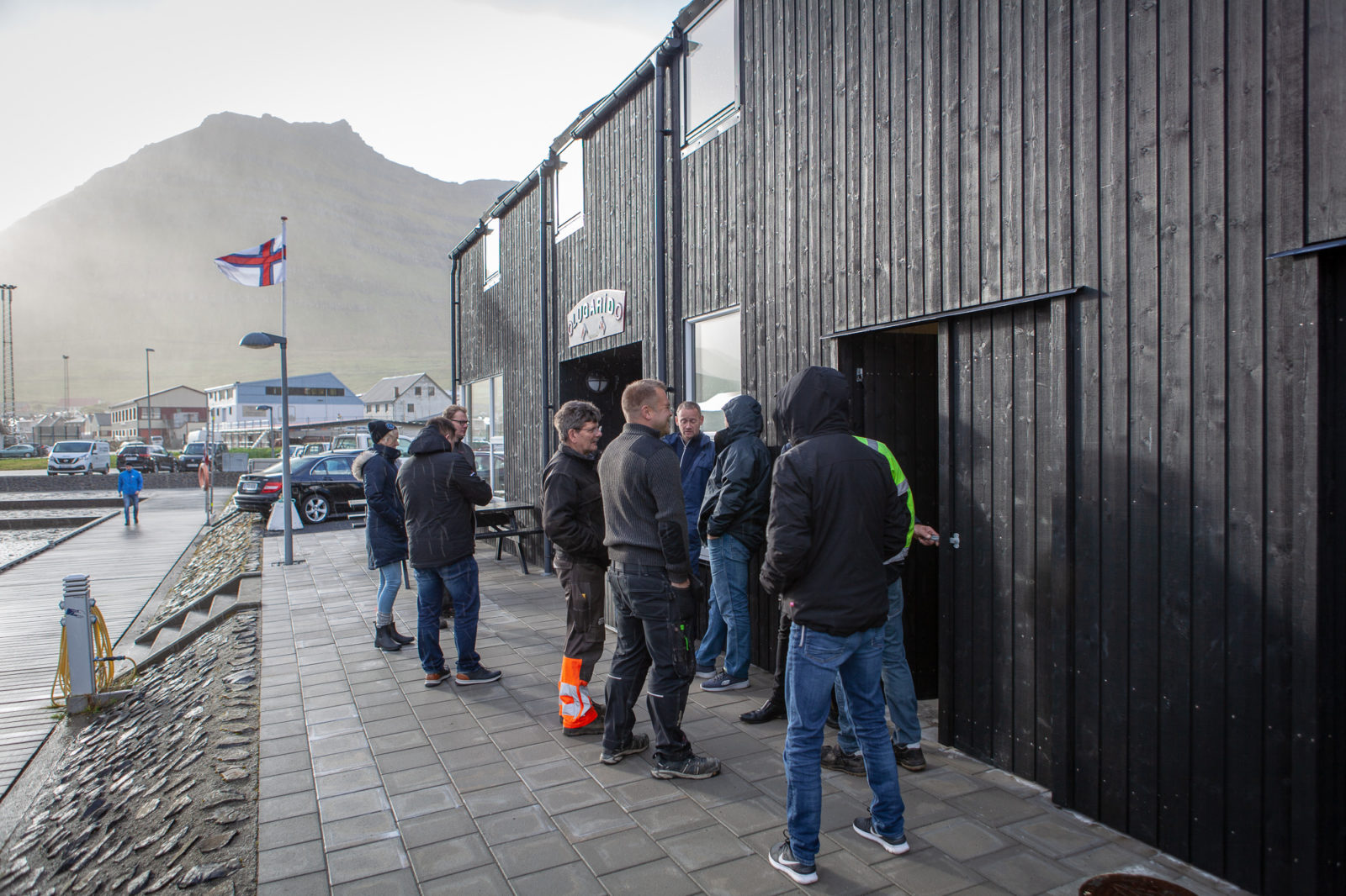 Útbygging av lugarinum í Leirvík — Eysturkommuna